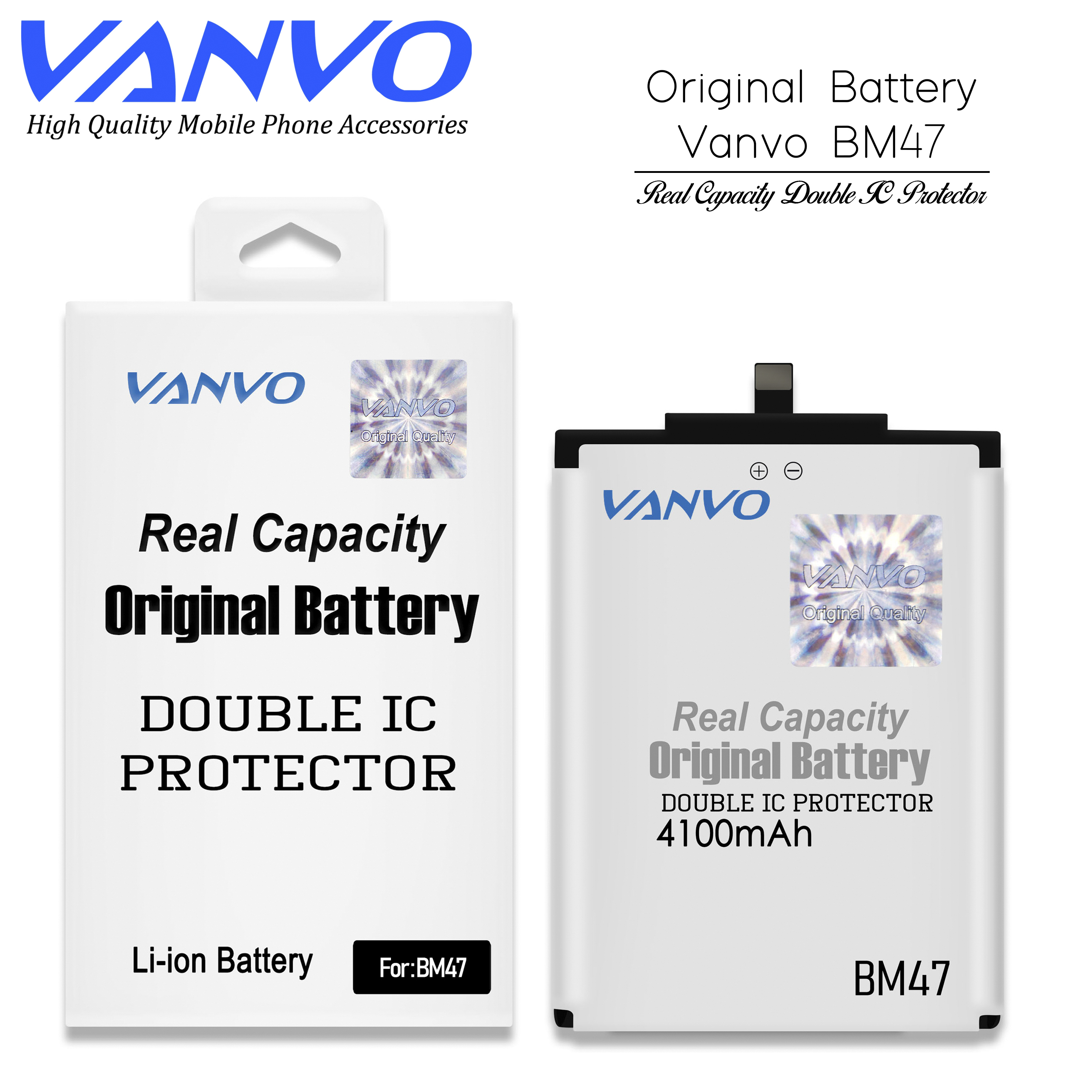 Battery Vanvo BM47 4100mAh (Xiaomi Redmi 3) – HOME #VanvoHighQuality