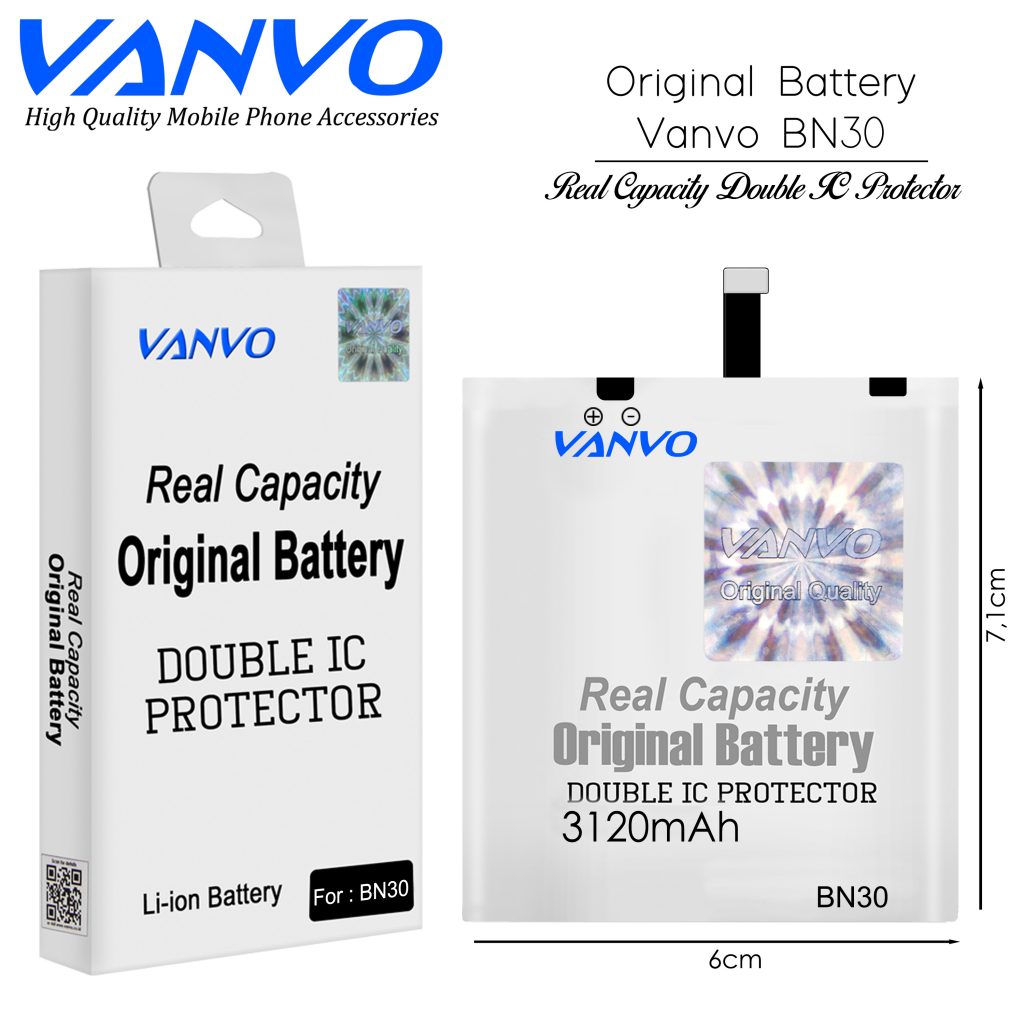 Battery Vanvo BN30/Redmi 4A 3120mAh – HOME #VanvoHighQuality